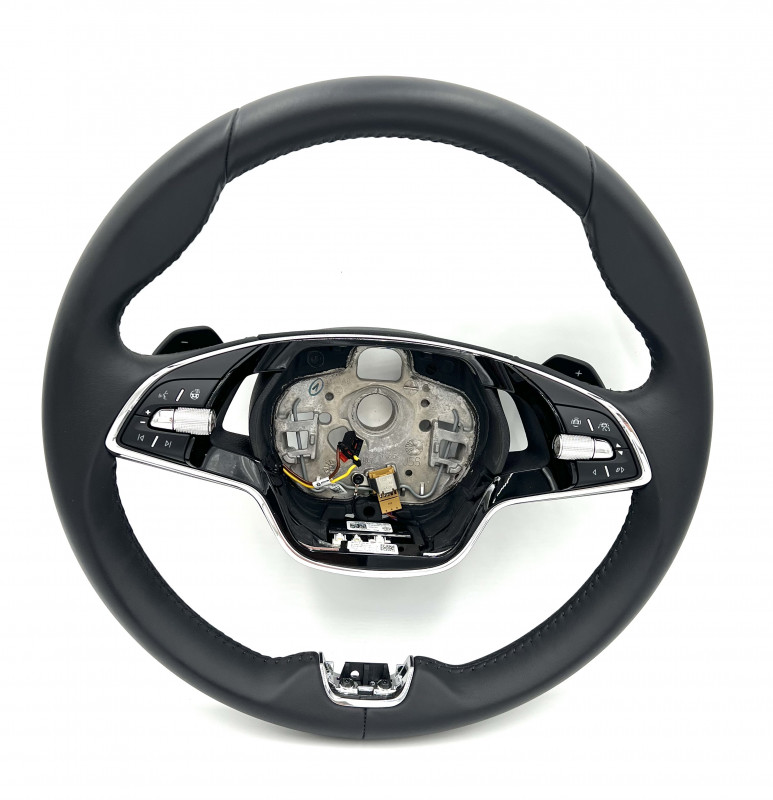 OEM 5E3419093AP VKH Steering Wheel Skoda Octavia 4 Kodiaq facelift Superb 3 facelift Karoq facelift for 231.00 Steering Wheels Parts